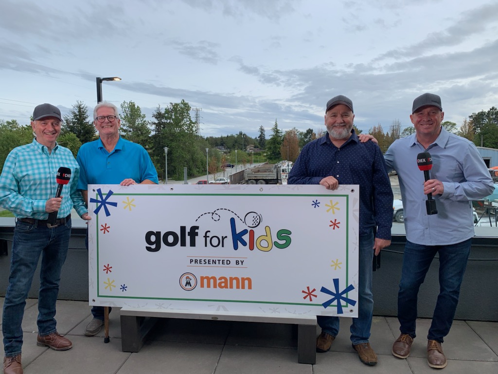 Live on CHEK News! - Golf for Kids